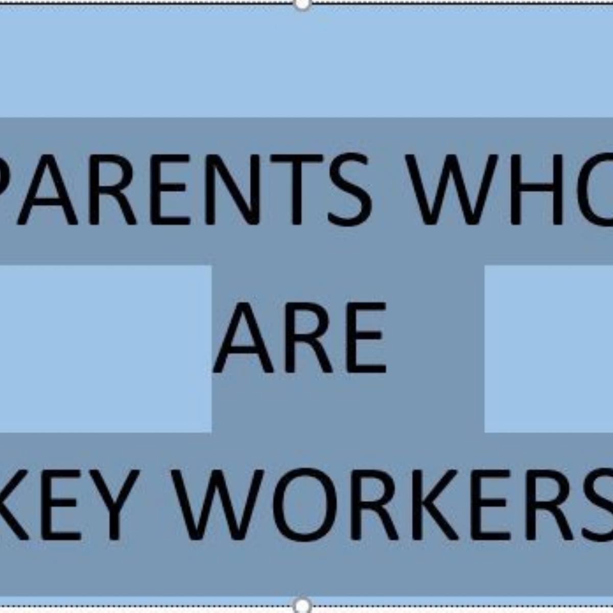 St Mary's Catholic Primary School - Parents Who Are Key Workers