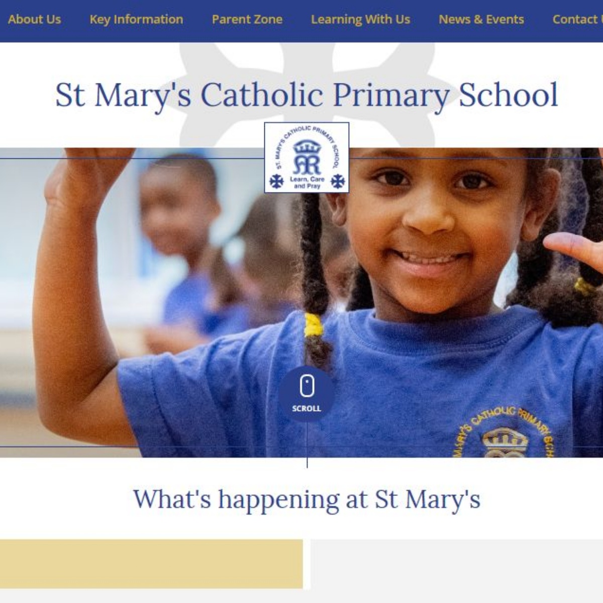 St Mary's Catholic Primary School - New Website Launched